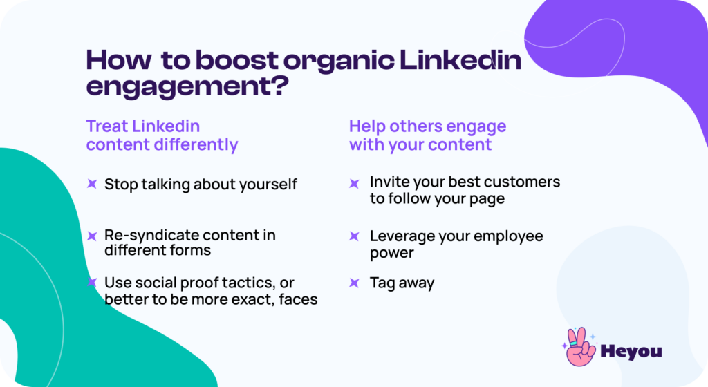Guide to Boosting Social Performance Organically on LinkedIn - Heyou